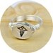 Medical Symbol Ring Sterling Silver Yellow or Rose Gold