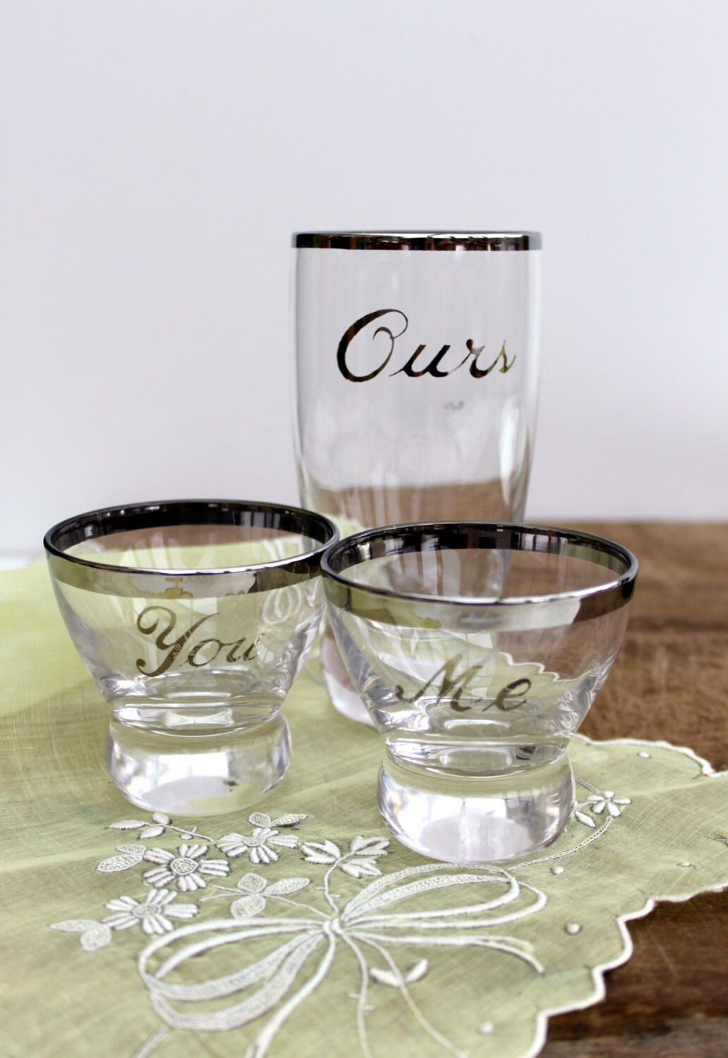 Set of 3 glass cups – Haute Juice