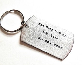 Popular items for dog tag key ring on Etsy