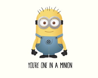 Popular items for minions card on Etsy