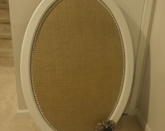 Burlap cork board | Etsy