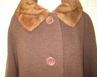 Forstmann fur coat | Etsy