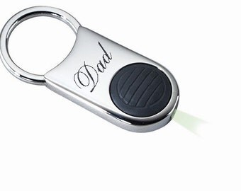 Personalized Car Flashlight Keychain Custom by aandlengraving