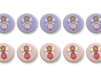 Popular items for girl dresser knobs on Etsy