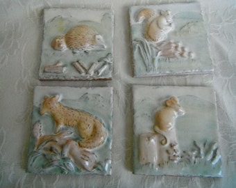 Popular items for animal tile on Etsy