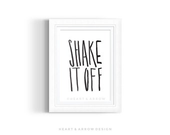 Shake It Off Art Print, 8x10