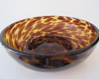 Popular items for tortoise shell glass on Etsy