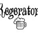 Kegerator Beer Fridge Vinyl DIY SIGN Decals Select Color