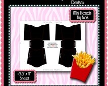 Unique french fry boxes related items | Etsy