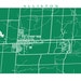 Alliston Map Art Canada Wall Art Ontario by CartoCreative