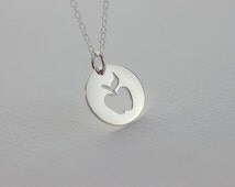 Popular items for apple necklace on Etsy