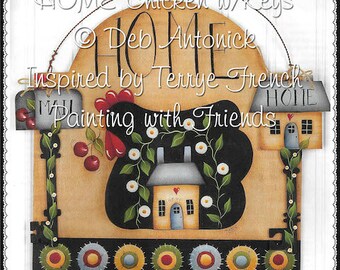I love Spring by Deb Antonick email pattern packet