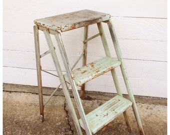 Popular items for metal step stool on Etsy