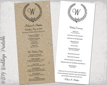 Popular items for wedding ceremony program on Etsy