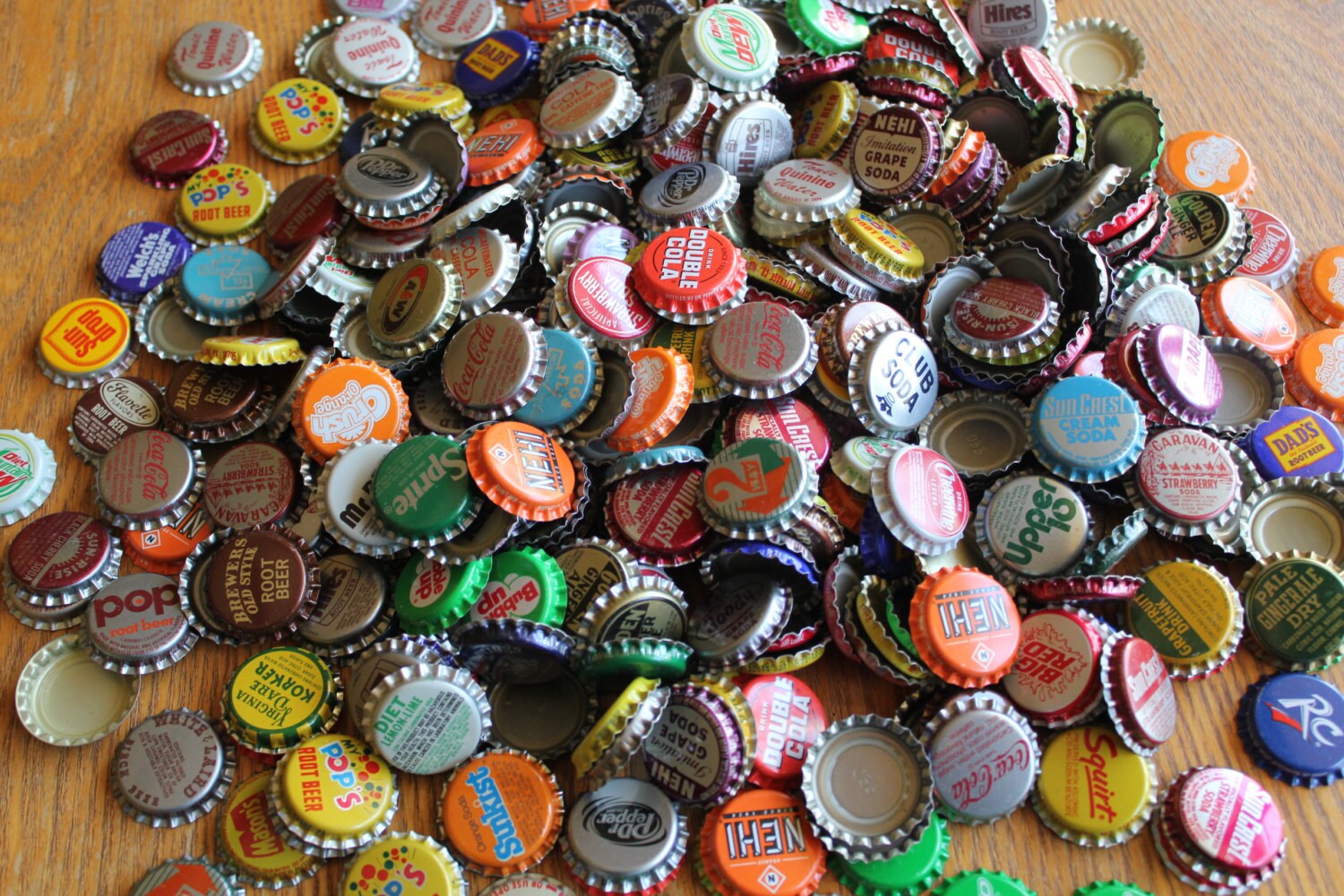50 Vintage Bottle Cap Lot