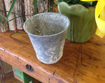 Zinc Smudge Pots