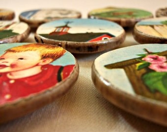 Popular items for handmade magnets on Etsy