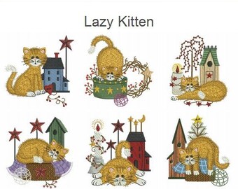 Popular items for primitive cat on Etsy