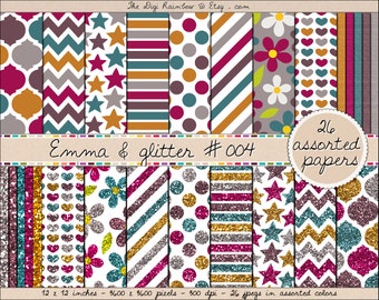 SALE christmas digital paper christmas printable by TheDigiRainbow