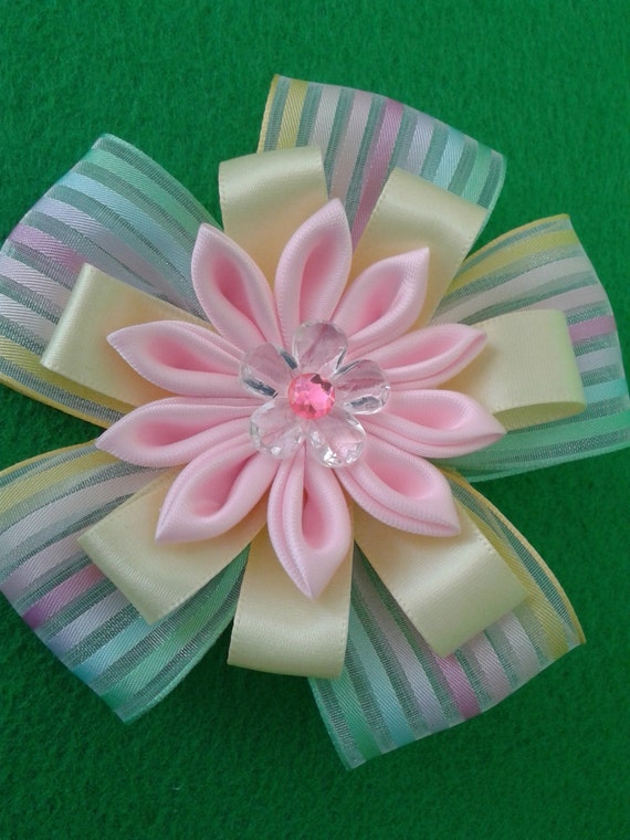 Moños con liston satinado - Imagui