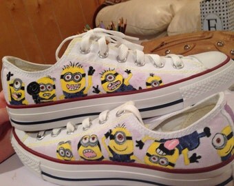 Popular items for minion converse on Etsy
