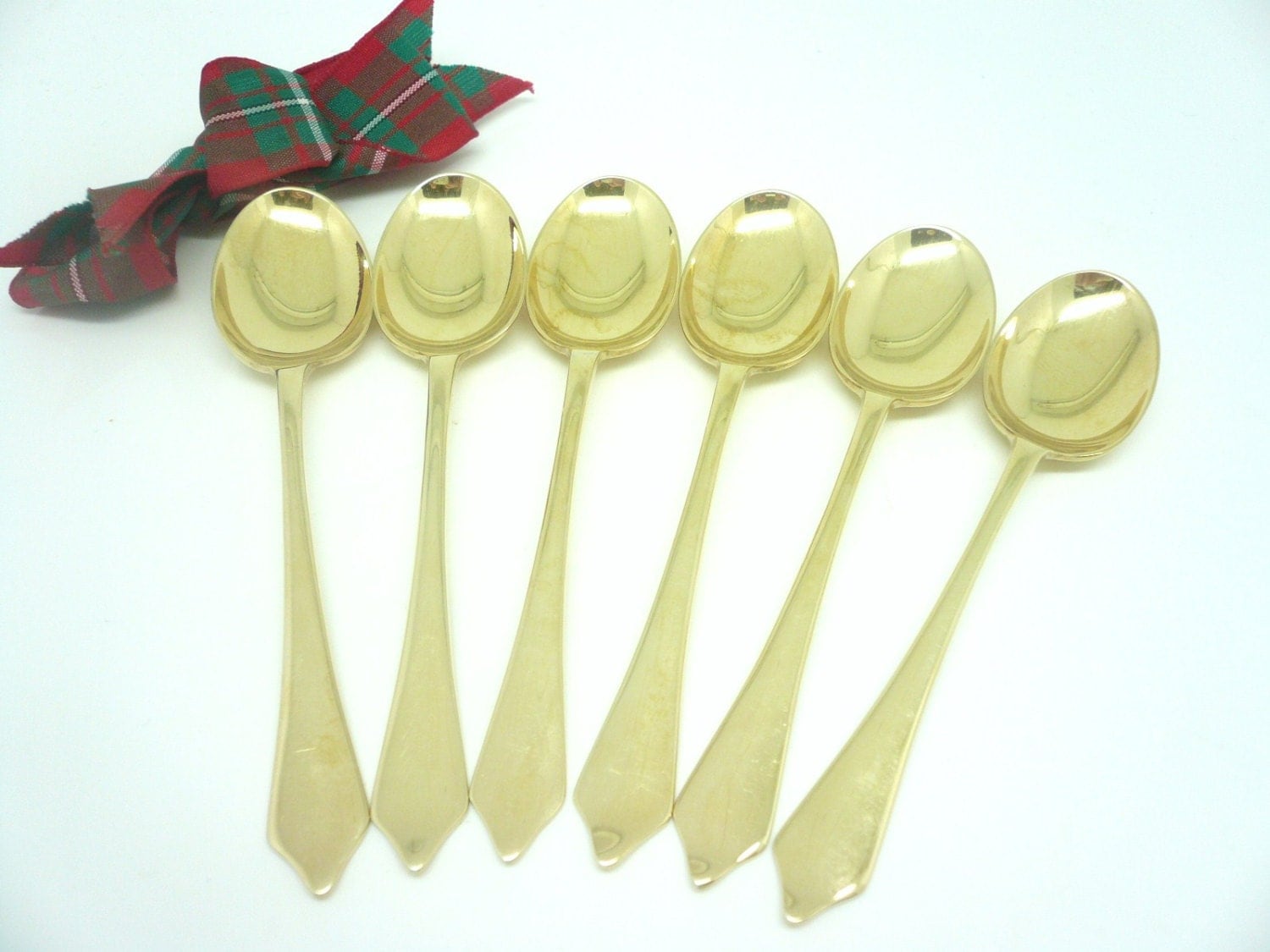 Sterling Silver Coffee Demitasse Spoons, Set of 6, Cutlery, English ...