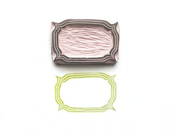 Popular items for frame rubber stamp on Etsy