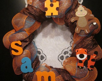 Popular items for animal wreath on Etsy