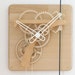 UNDECIMUS a paper and cardboard clock kit.