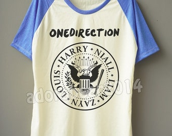 1D Shirt 1D T-Shirt Pop Rock Shirt One Direction Shirt Short Sleeve Tee ...