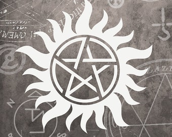 Popular items for supernatural symbols on Etsy