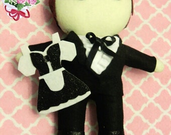 Kawaii Nutella plush doll plushie Happy version by kirbychan