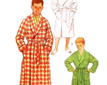 Popular items for mens robe pattern on Etsy