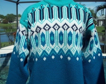 Nordic sweater | Etsy