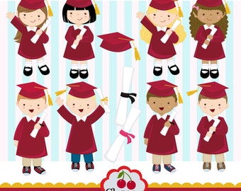 Popular items for graduation clipart on Etsy