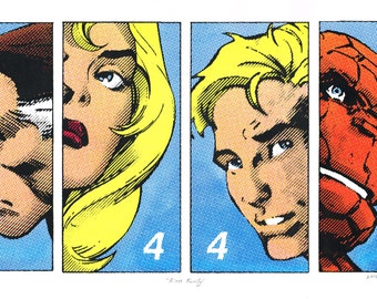 Power Rangers 8-bit Pixel hand-pulled silkscreen print