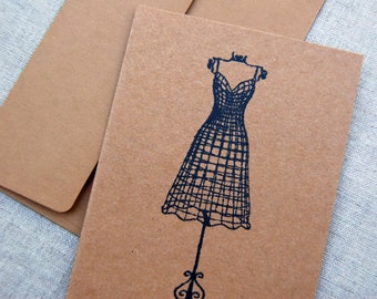 Items similar to Sewing Notecards -- set of 4 on Etsy