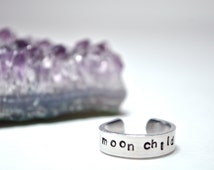Popular items for moon ring on Etsy