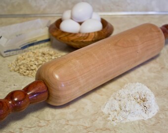 Popular items for turned rolling pin on Etsy