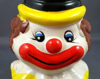 Popular items for clown bank on Etsy