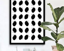 Popular items for polka dot wall art on Etsy