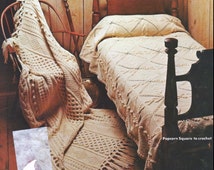 Popular items for afghan bedspread on Etsy