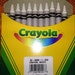 All White Crayola Crayons Box Of 12 2.99 Dollars