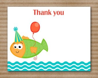 Popular items for fish thank you on Etsy