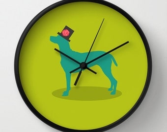 Dog clock | Etsy