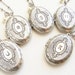 Initial locket necklace Personalized jewelry two initials