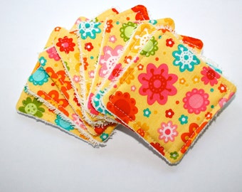 8 Reusable Bamboo face Cloth pads - Make up remover - Bamboo facial ...