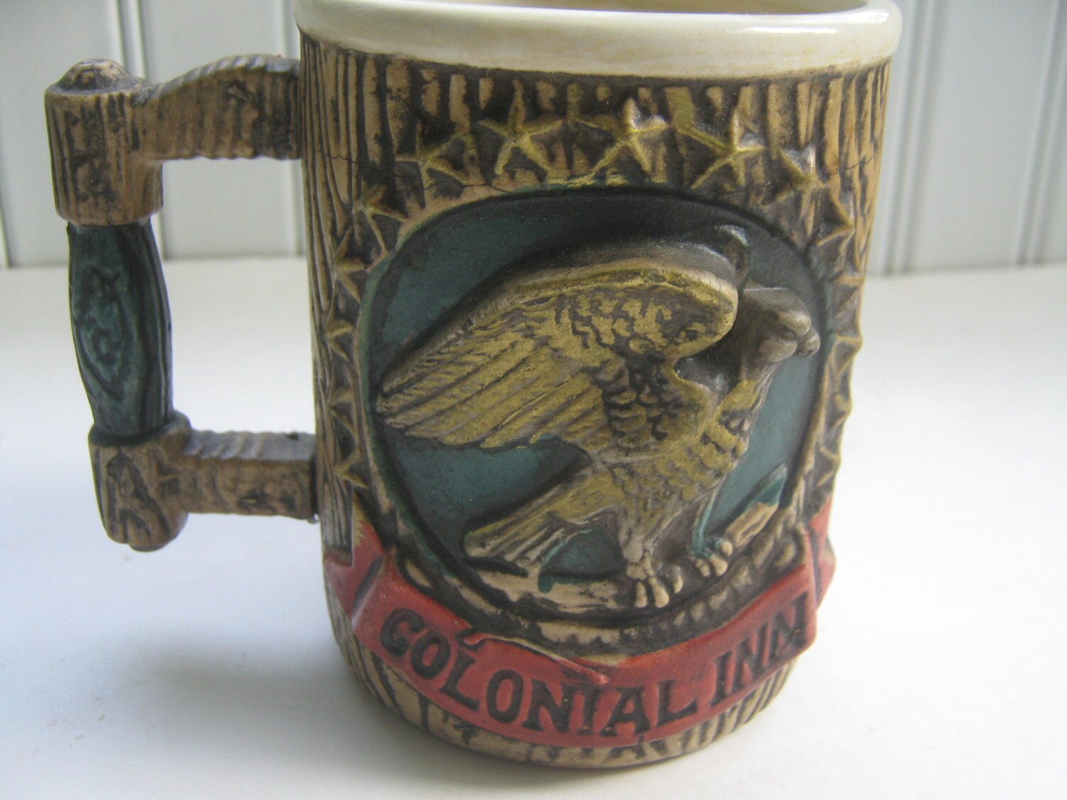 Vintage Mug Colonial Patriotic Eagle Design – Haute Juice