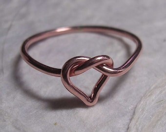 Moon Star Energy Ring in 10 Gauge pure Copper or by isidro on Etsy