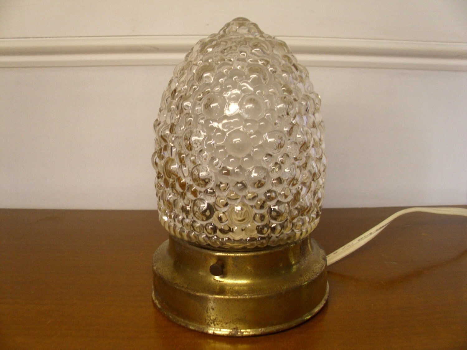 Vintage 1930's/1940s Light Fixture by 4TheLoveOfVintage on Etsy